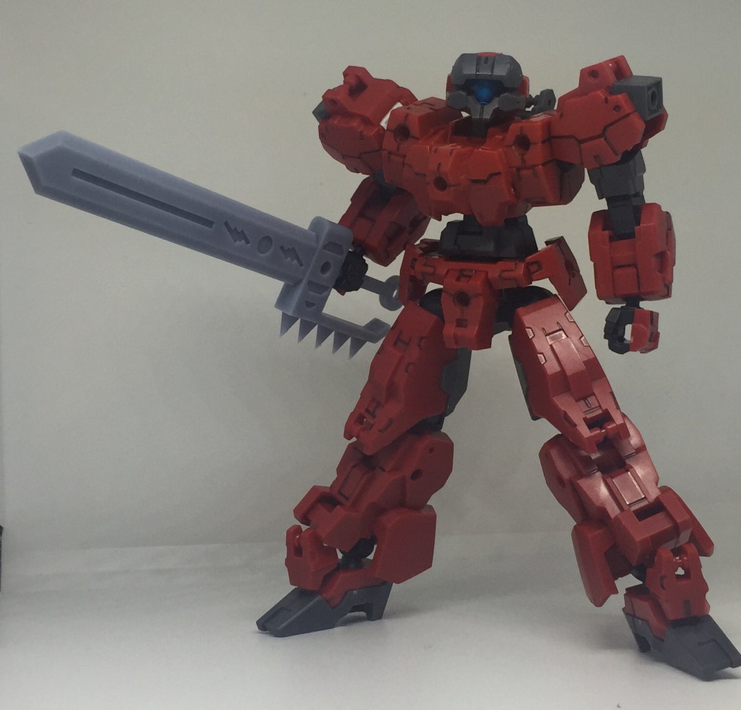 Mecha Infantry Demolition Sword (scale: 1/144) - Etsy