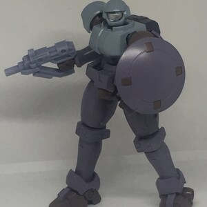 Mecha Infantry Light Machine Gun (scale: 1/144) - Etsy