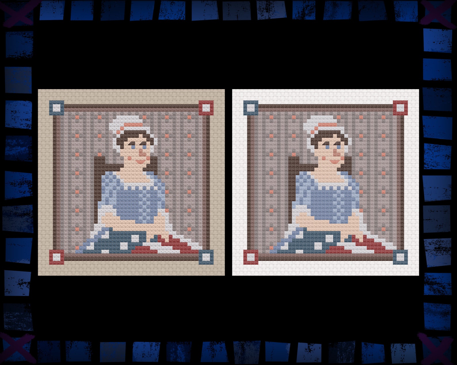 History Minis No. 2 Betsy Ross Cross Stitch PDF Pattern - Etsy