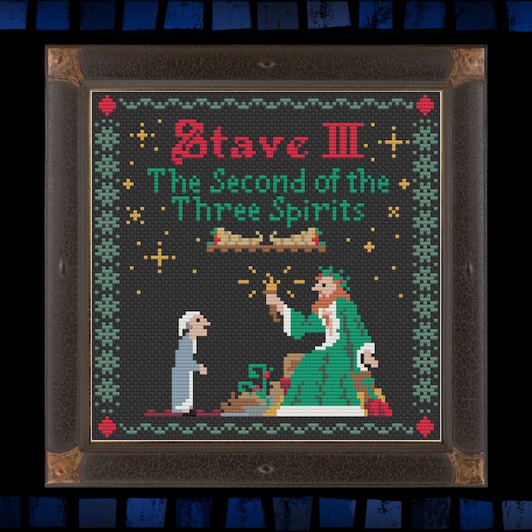 A Christmas Carol Cross Stitch Pattern - Etsy