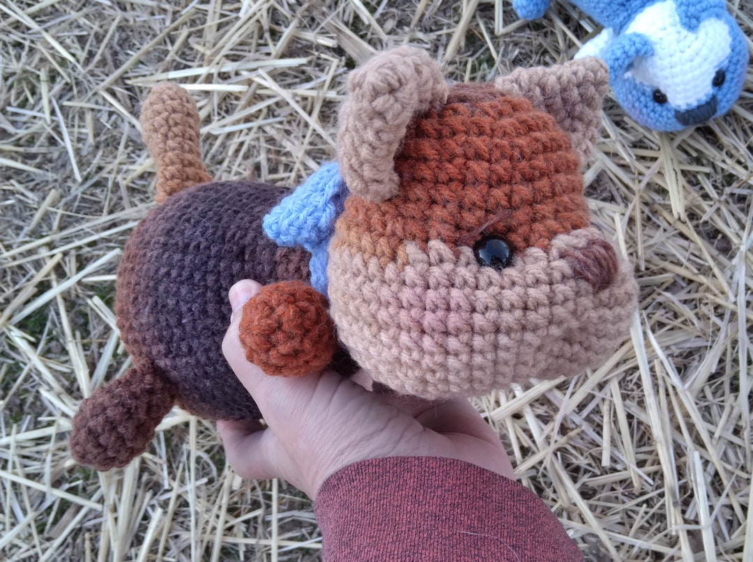 Kitten Crochet Amigurumi Pattern, Meemeow Style, Cute Plush Toy Cat ...
