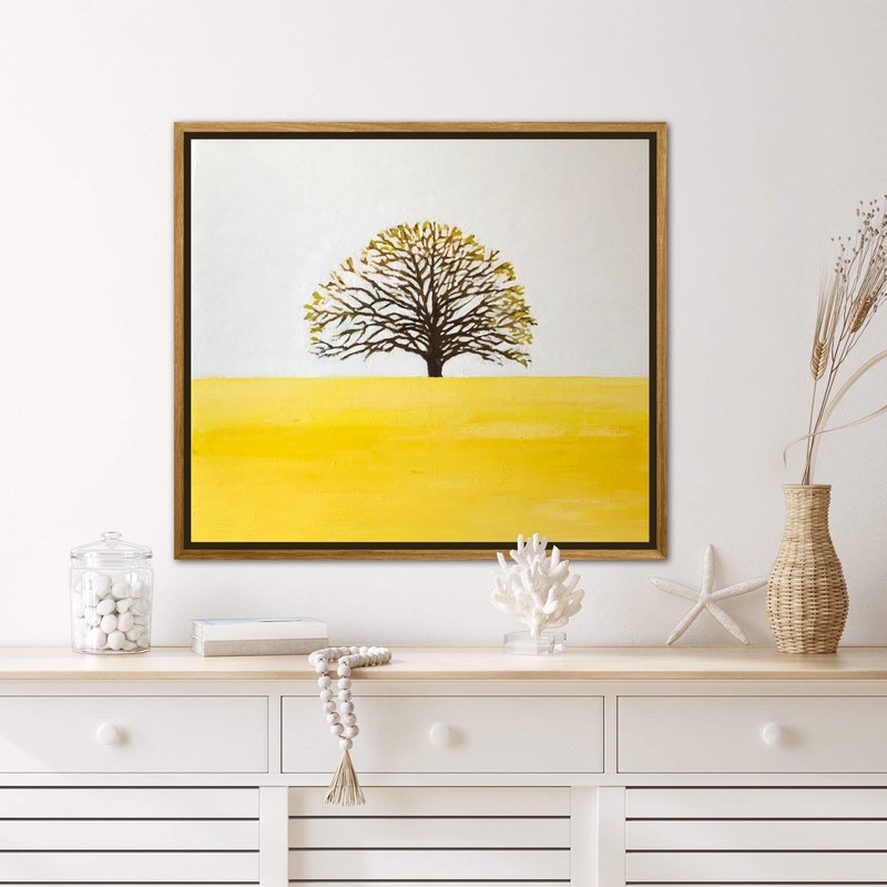 Modern Tree Painting - Etsy