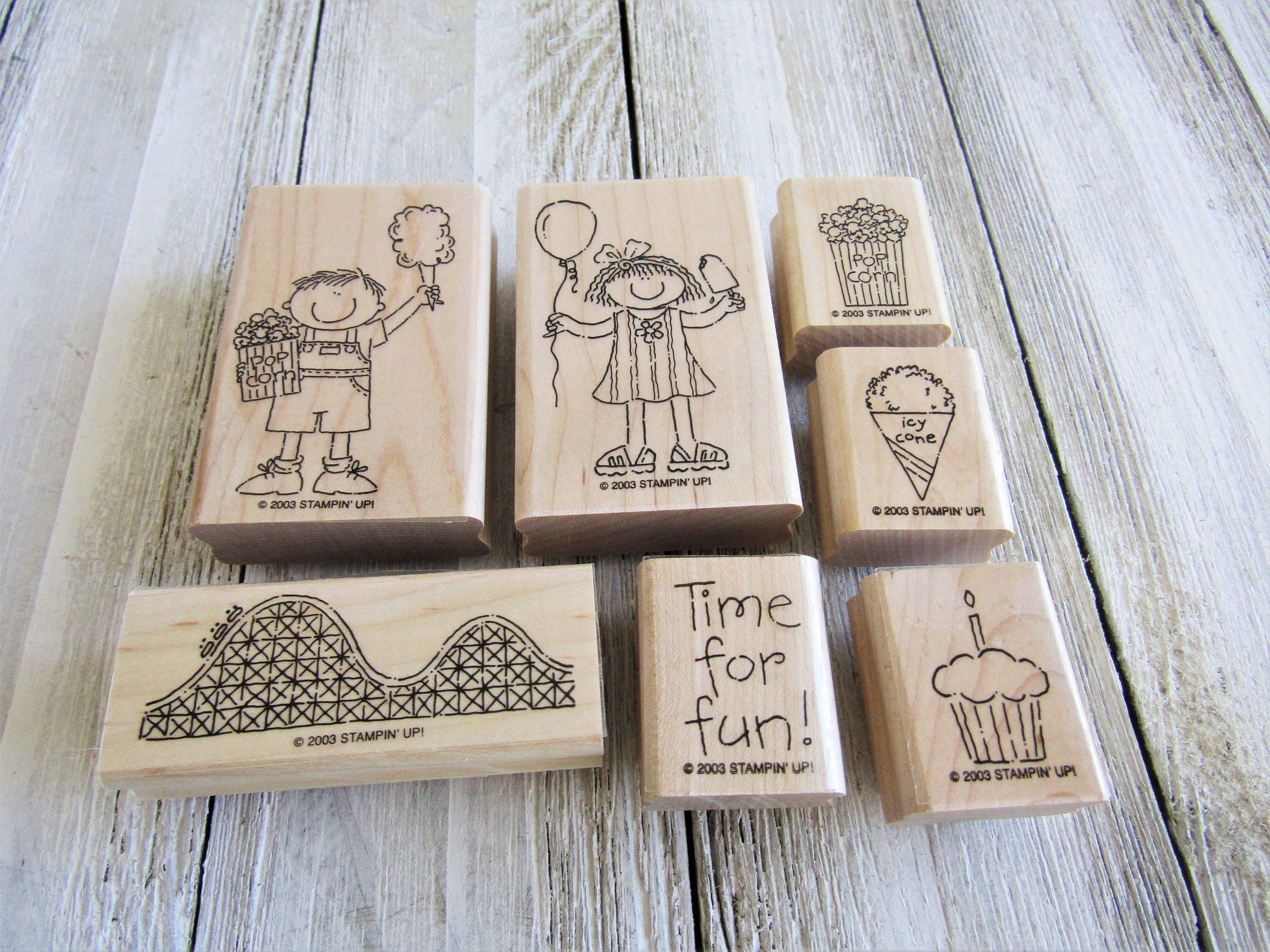 Art Stamps Set CARNIVAL Theme Stamp Set time for - Etsy UK