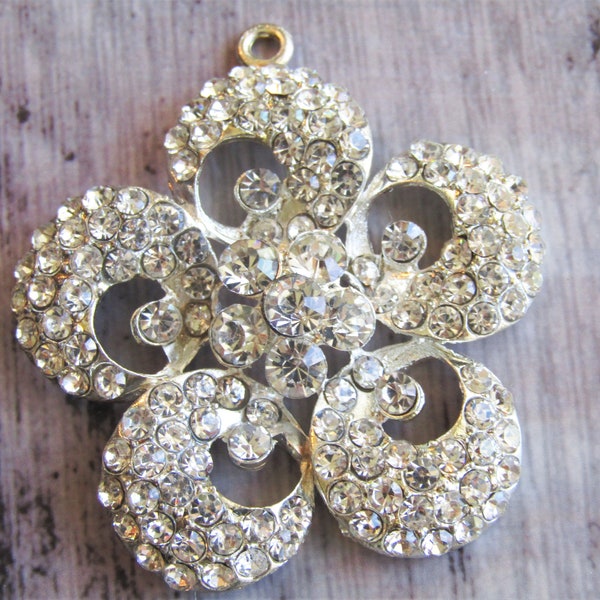 Pewter Flower - Etsy