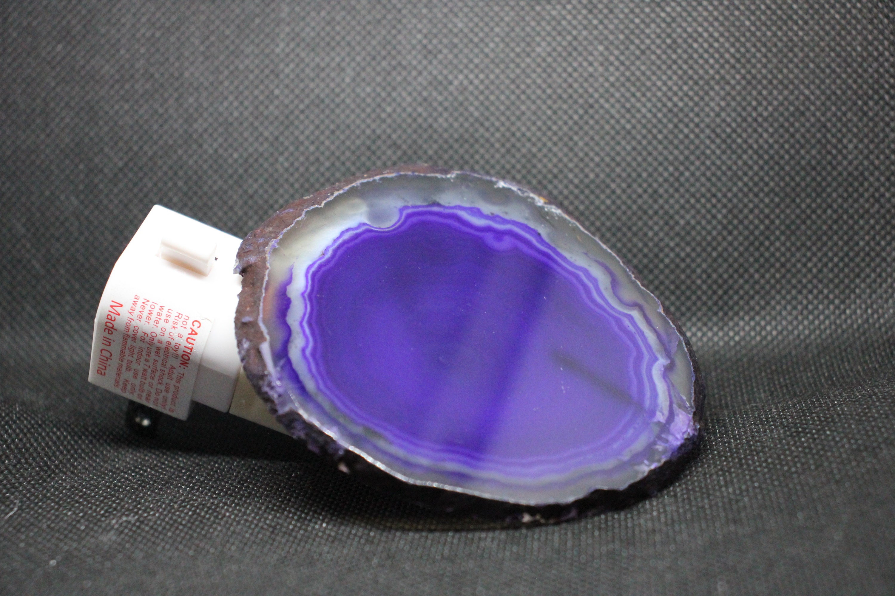 Agate Night Light Agate Light Bedroom Night Lights Bathroom | Etsy