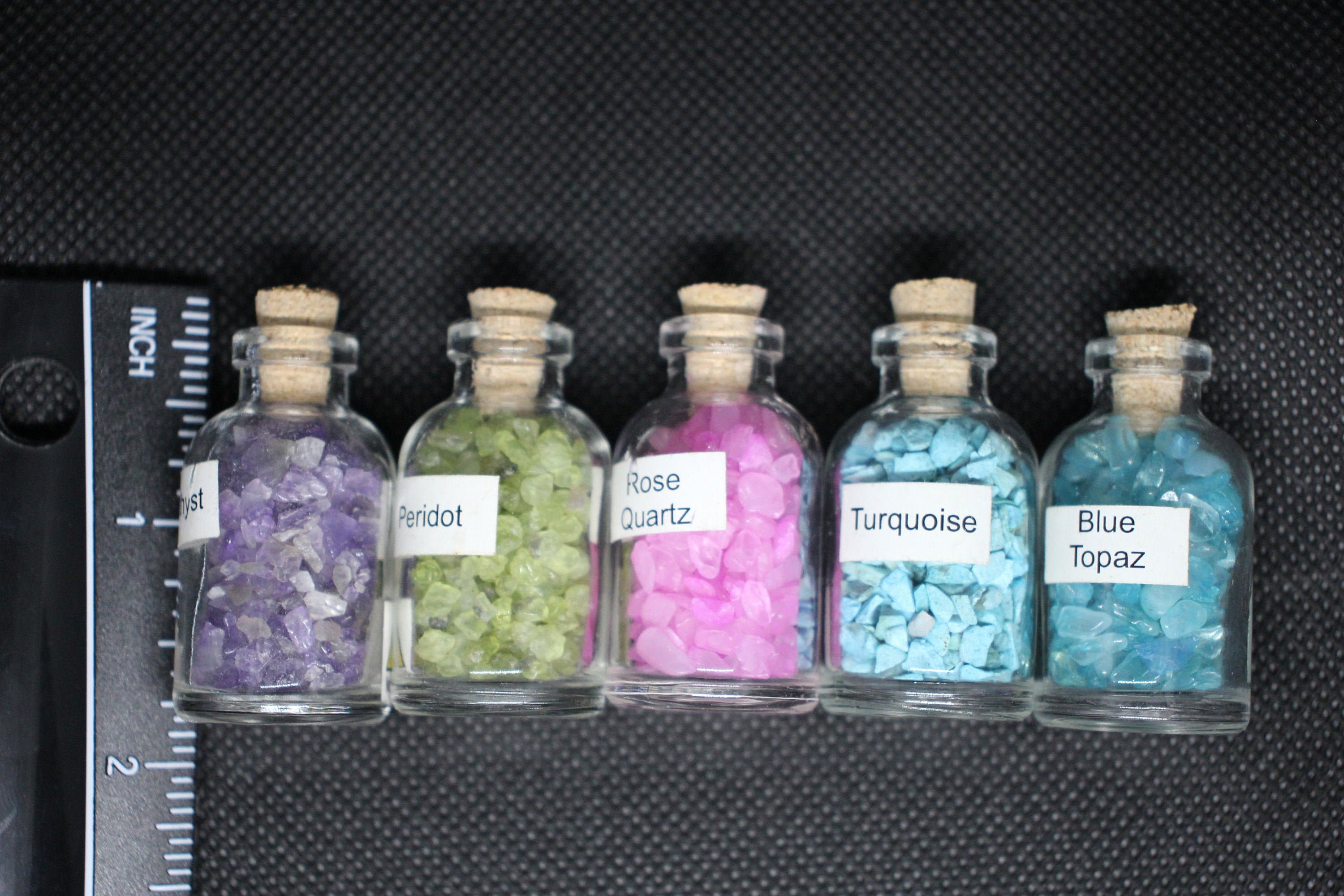 Crystal Bottle Stone Bottle Stone Bottle Gemstone Bottle | Etsy