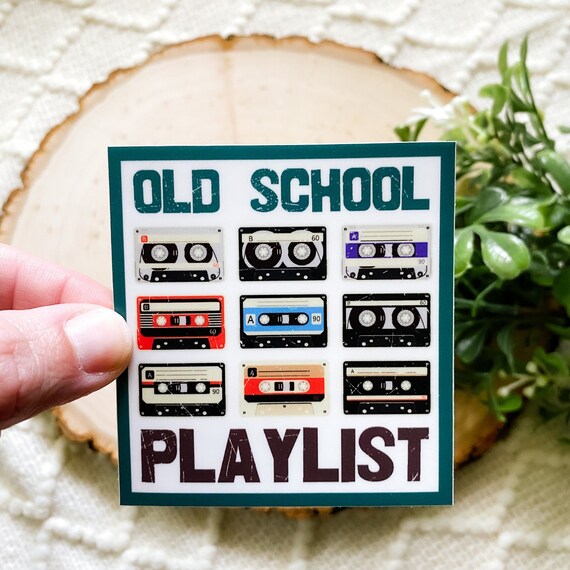 Retro Stickers 80's Music Decal | Etsy