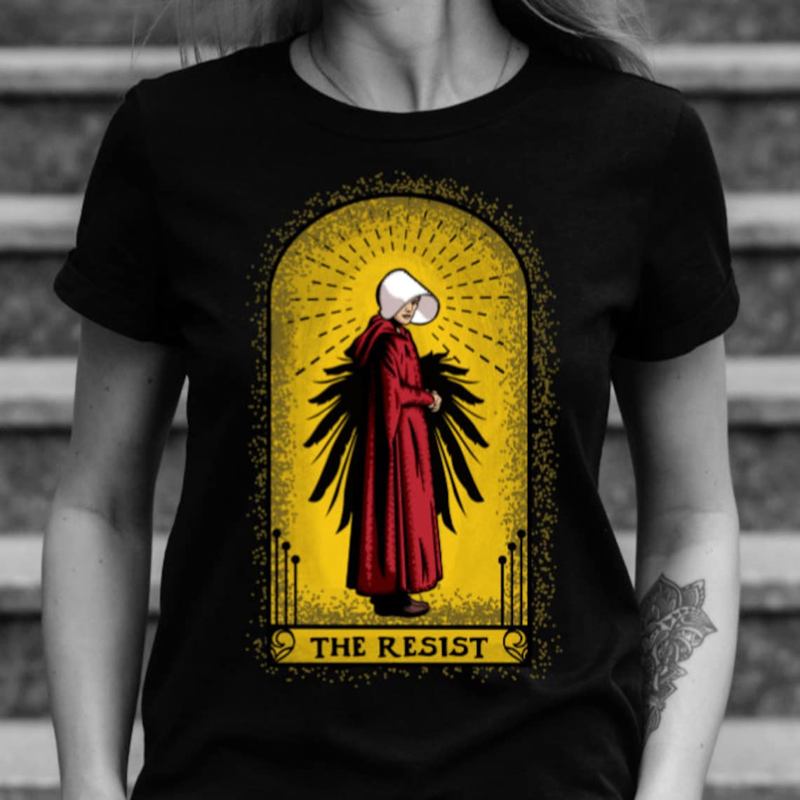 Handmaid's Tale Resist Shirt (black), Not Your Handmaid Tee, Pro Choice ...
