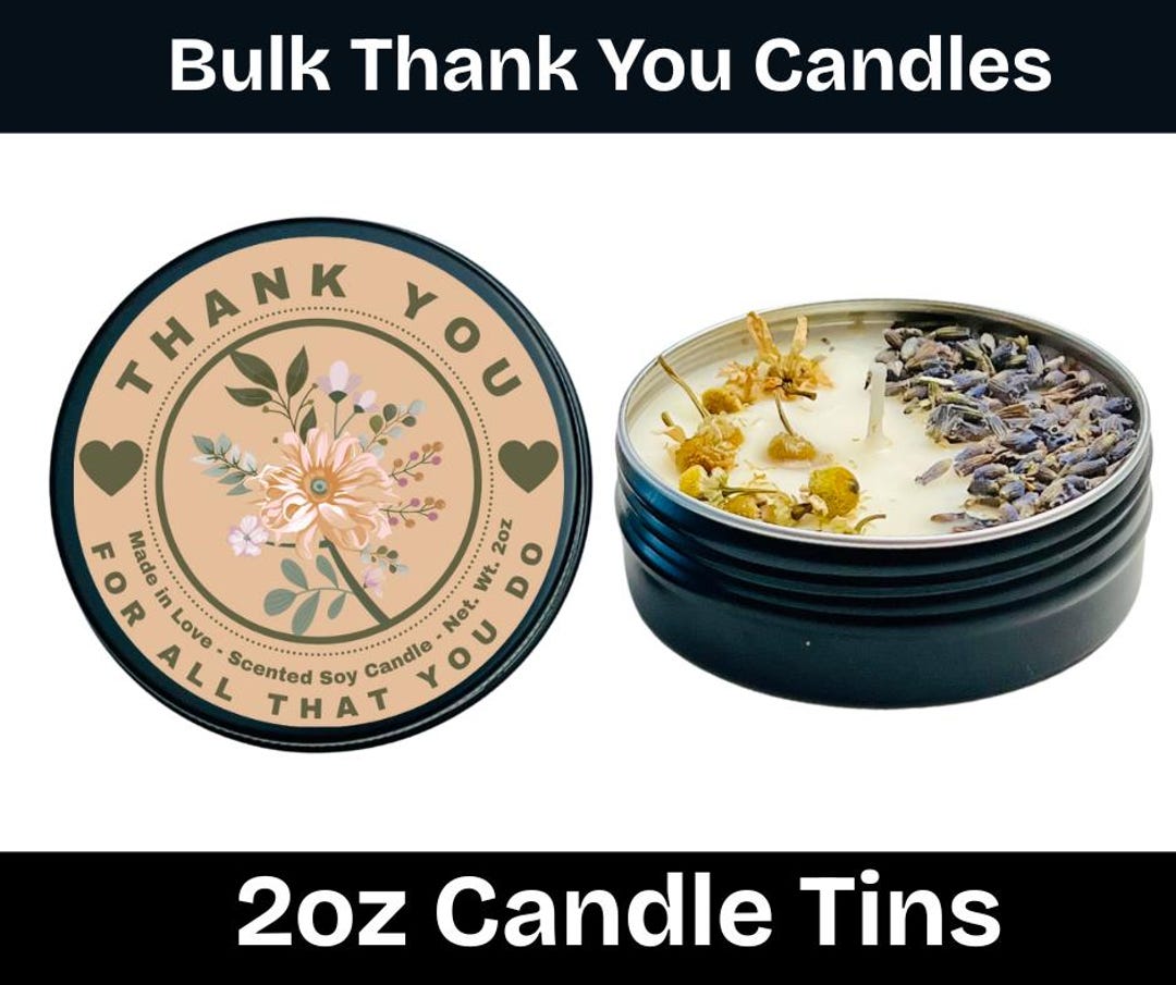 Bulk Christmas Gift Candles | Holiday Employee Appreciation | Staff ...