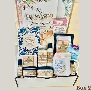 Christian Devotional Care Package, Christian Gift Box for Women ...