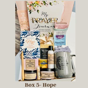 Christian Devotional Care Package, Christian Gift Box for Women ...