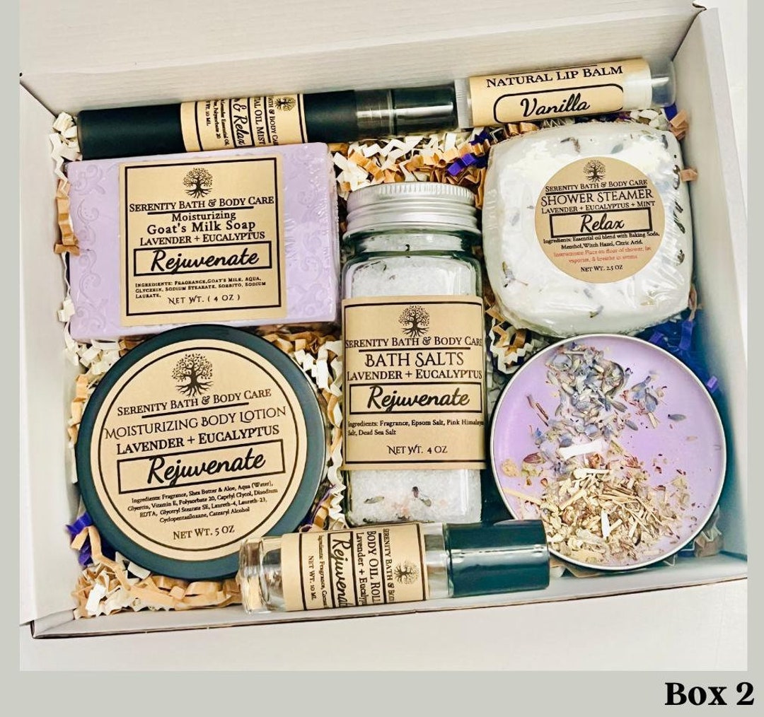 Mother's Day Gift, Personalized Spa Gift Set, Luxurious Bath and Body ...