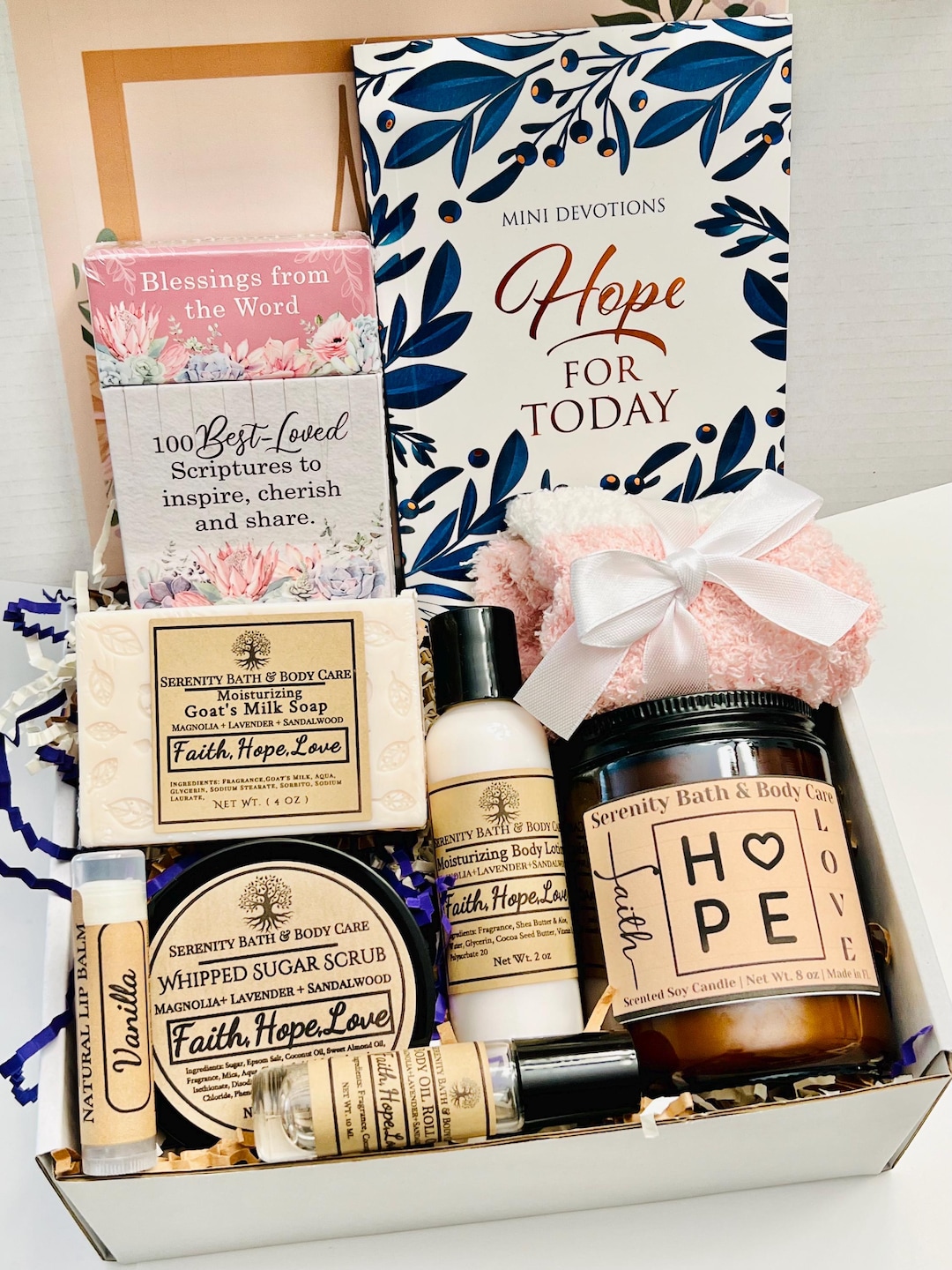 Christian Gift Box, Devotional Gifts, Inspirational Gift for Women ...