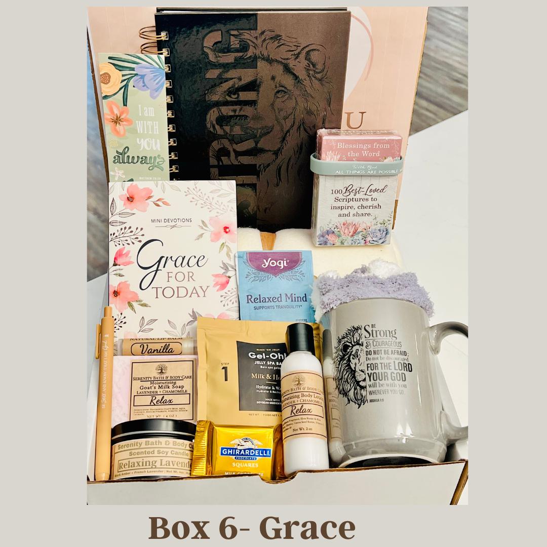Christian Devotional Care Package, Christian Gift Box for Women ...