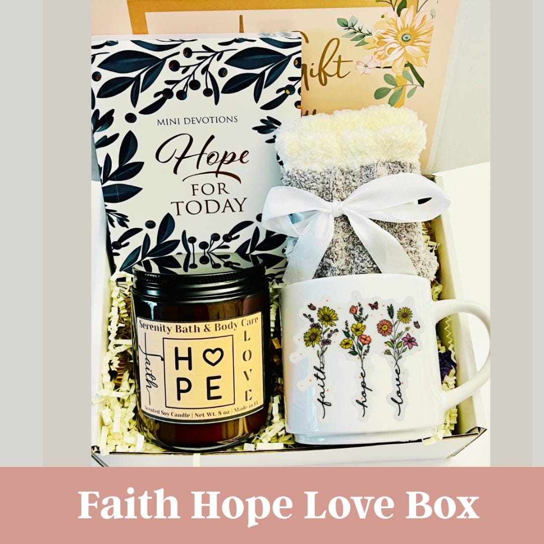 Christian Devotional Gift Box for Her, Valentine's Day Gift, Birthday ...