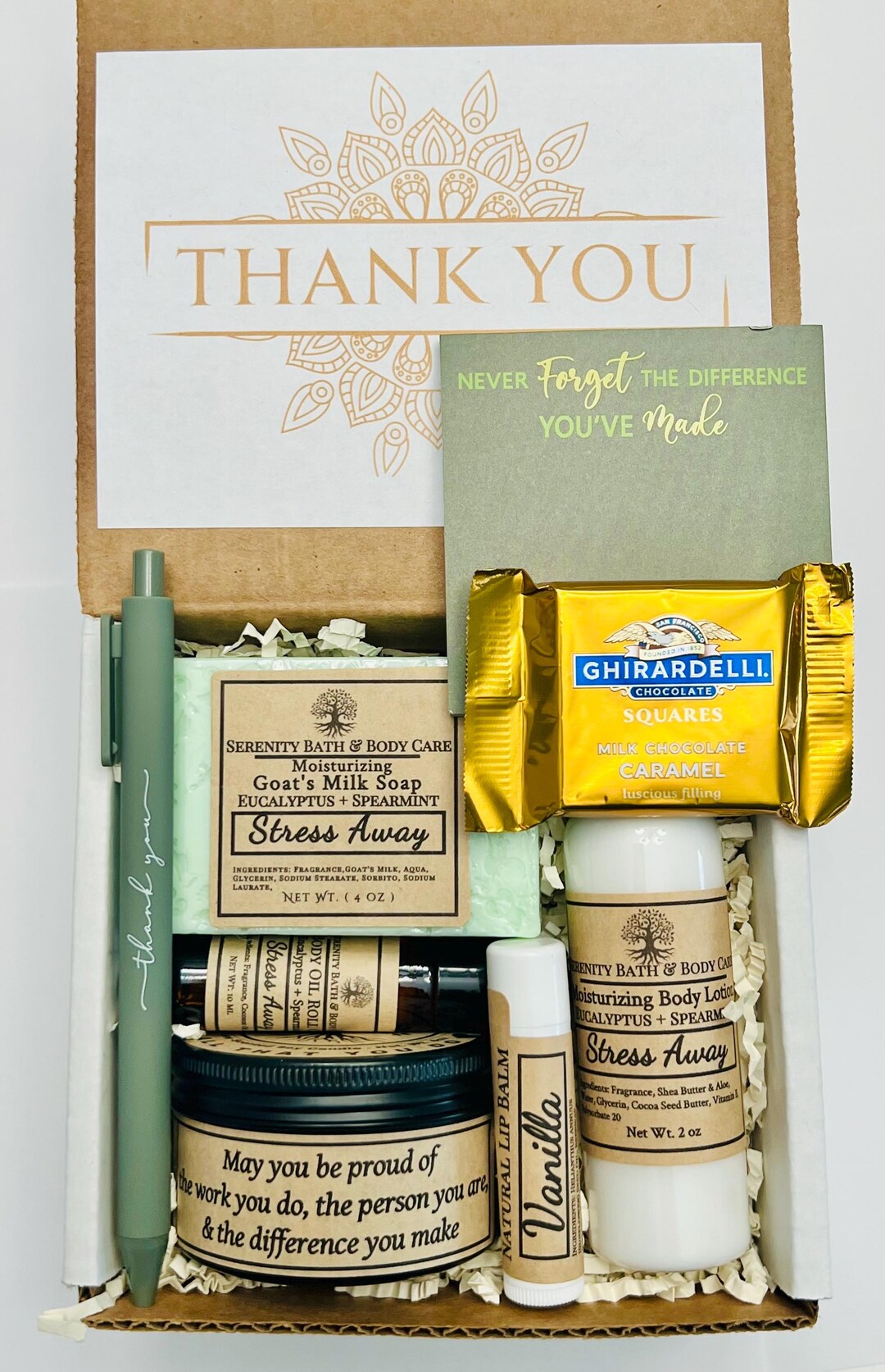 Employee Appreciation Gift Box for Staff – Thank You Team Gift Set ...