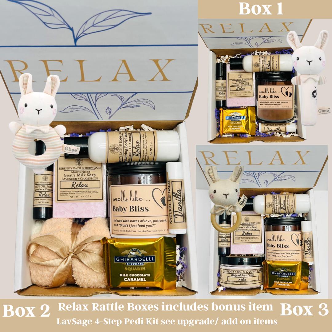 New Mom Spa Gift Box, Pregnancy Gift, New Baby Gift, New Mom Self Care ...