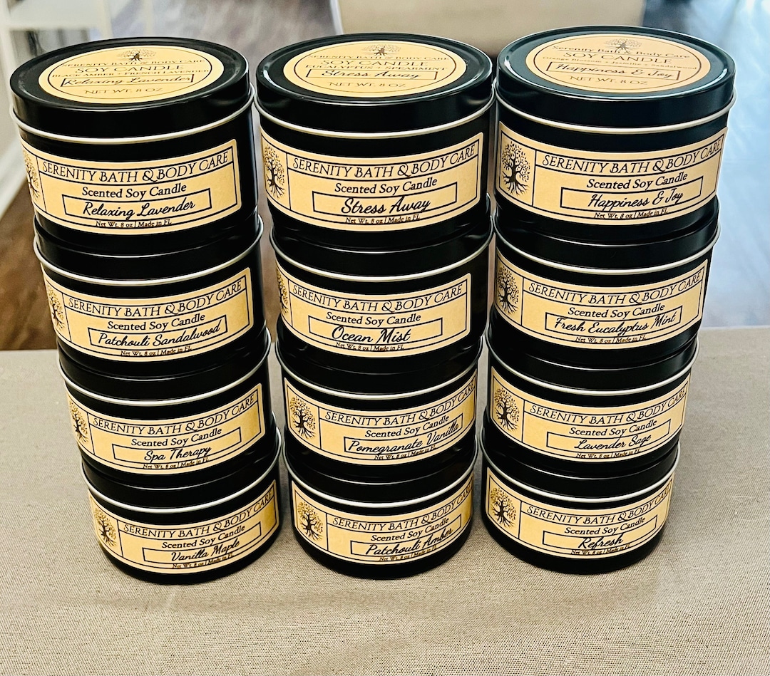 Candle Gift - Handcrafted Luxury Scented Soy Candle, Perfect Home Gift ...