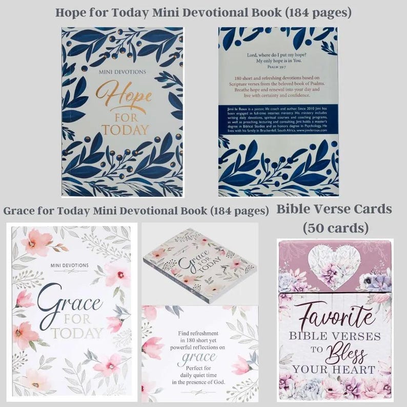 Christian Self-care Gift Box for Women – Faith Devotional Spa Set ...