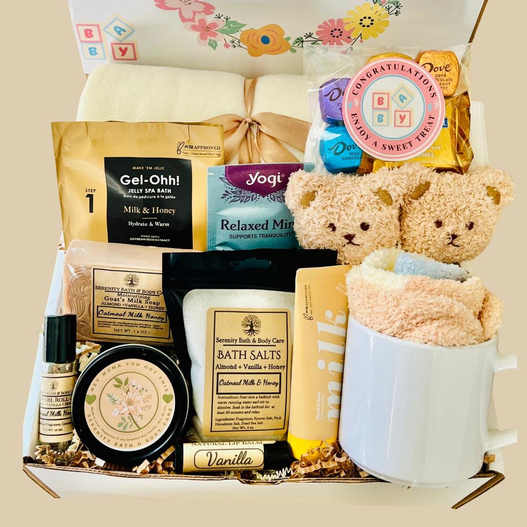 New Mom Gift Box, Postpartum Care Package, Hey Mama You Got This Gift ...