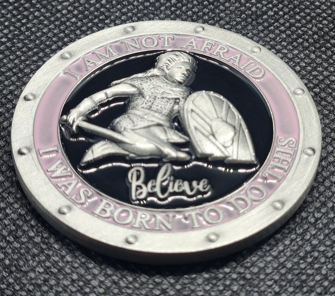 Woman Warrior Challenge Coin - Lagertha, Shield Maiden - NEW DESIGN 2.0 ...