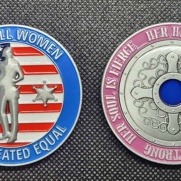 Female Challenge Coin - Etsy