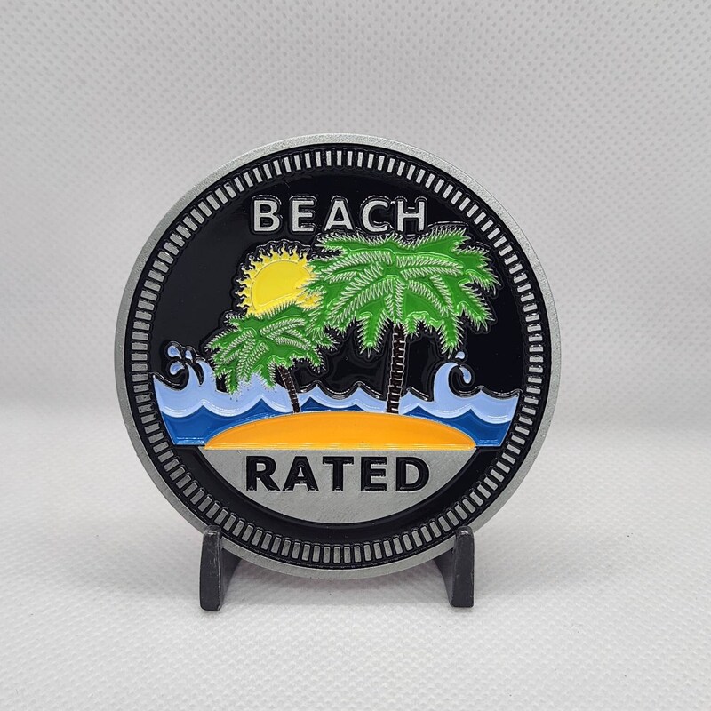 Beach Badge - Etsy