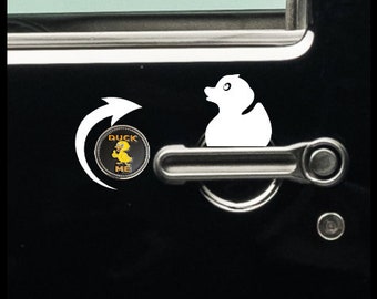 Duck Decal Compliments the Duck Me Badge DUCK ONLY Paper & Party ...