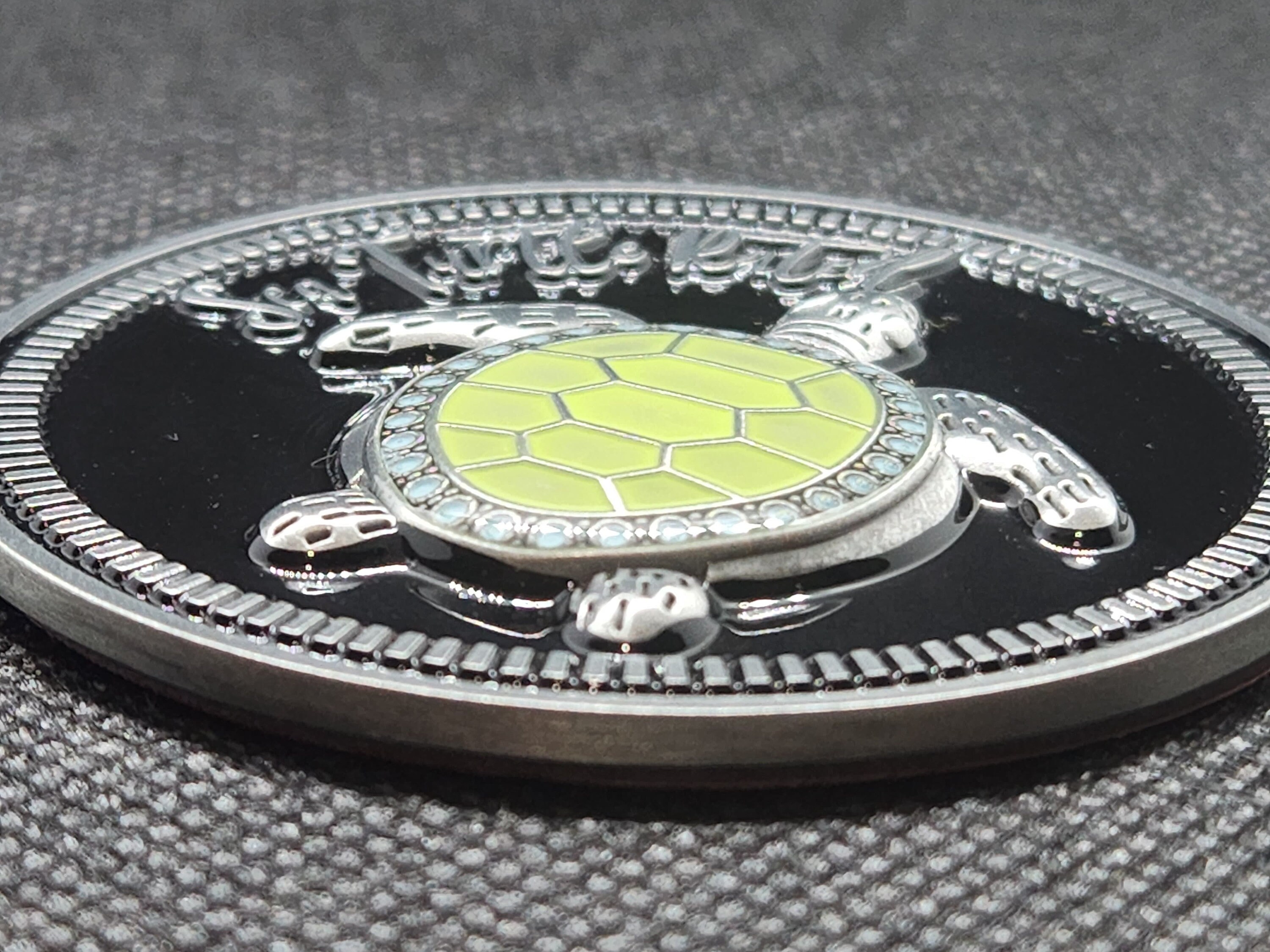 Sea Turtle Badge 3D Metal Alloy Enamel Filled Badge - Etsy