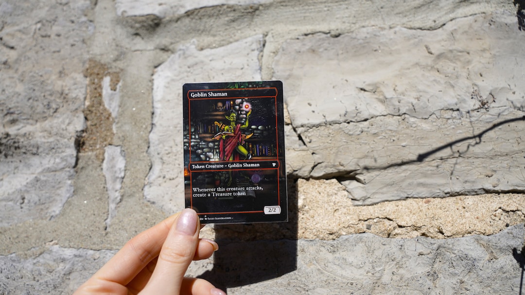 MTG Proxy: Goblin Shaman - Token Creature - Etsy