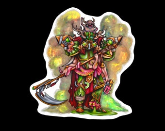 Headless Horseman Sticker Chibi Kawaii Cute Cartoon Art - Etsy