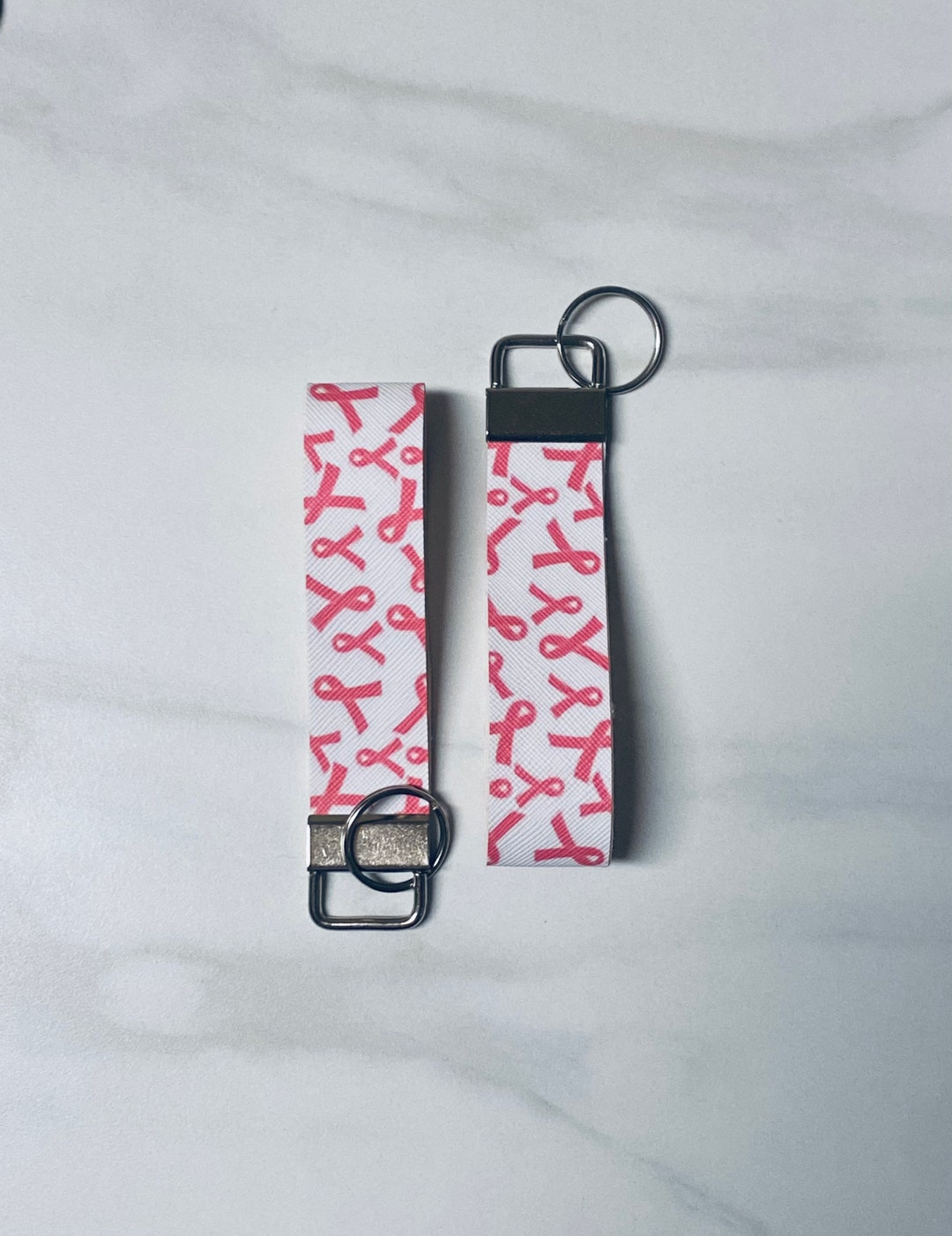 Cancer Ribbon Key Fob, Cancer Ribbon Keychain, Cancer Ribbon, Pink ...