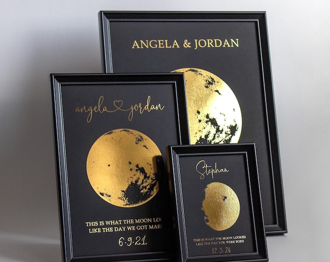 70" Large Moon Phase Wall Hanging | Celestial Moon Cycle Banner | Moon ...