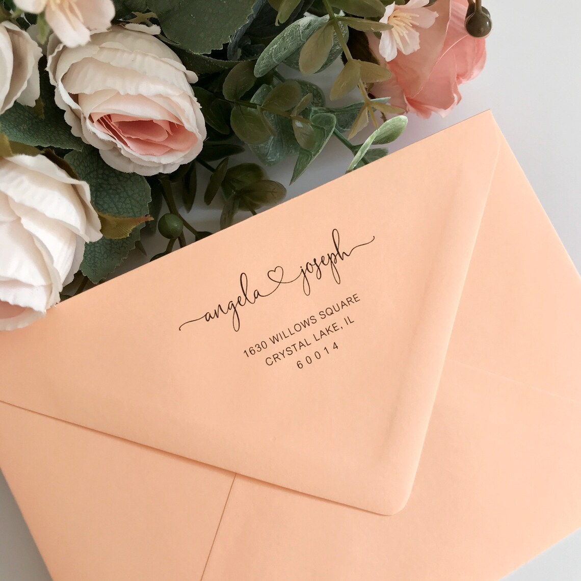 Envelope Return & Guest Address Printing Add On. Personalized Envelope ...