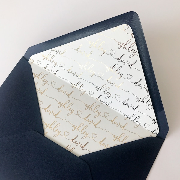 Wedding Envelope Calligraphy Personalized - Etsy