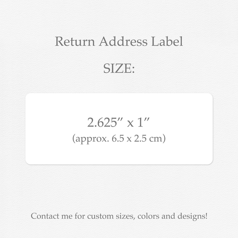 Gold Foil Return Address Label Custom Sticker Initial Family - Etsy