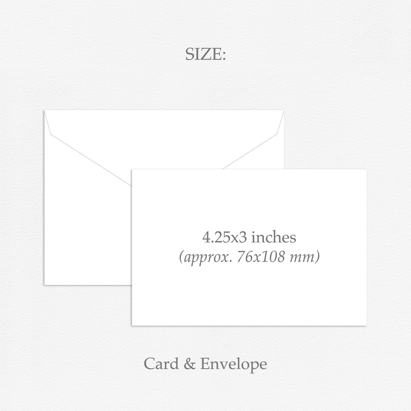 Gold Foil Vellum Thank You Card & Envelope. Wedding Invitation Insert ...