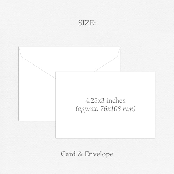 Rsvp Envelope Size Card Classic Rsvp Card With Rsvp Envelope And