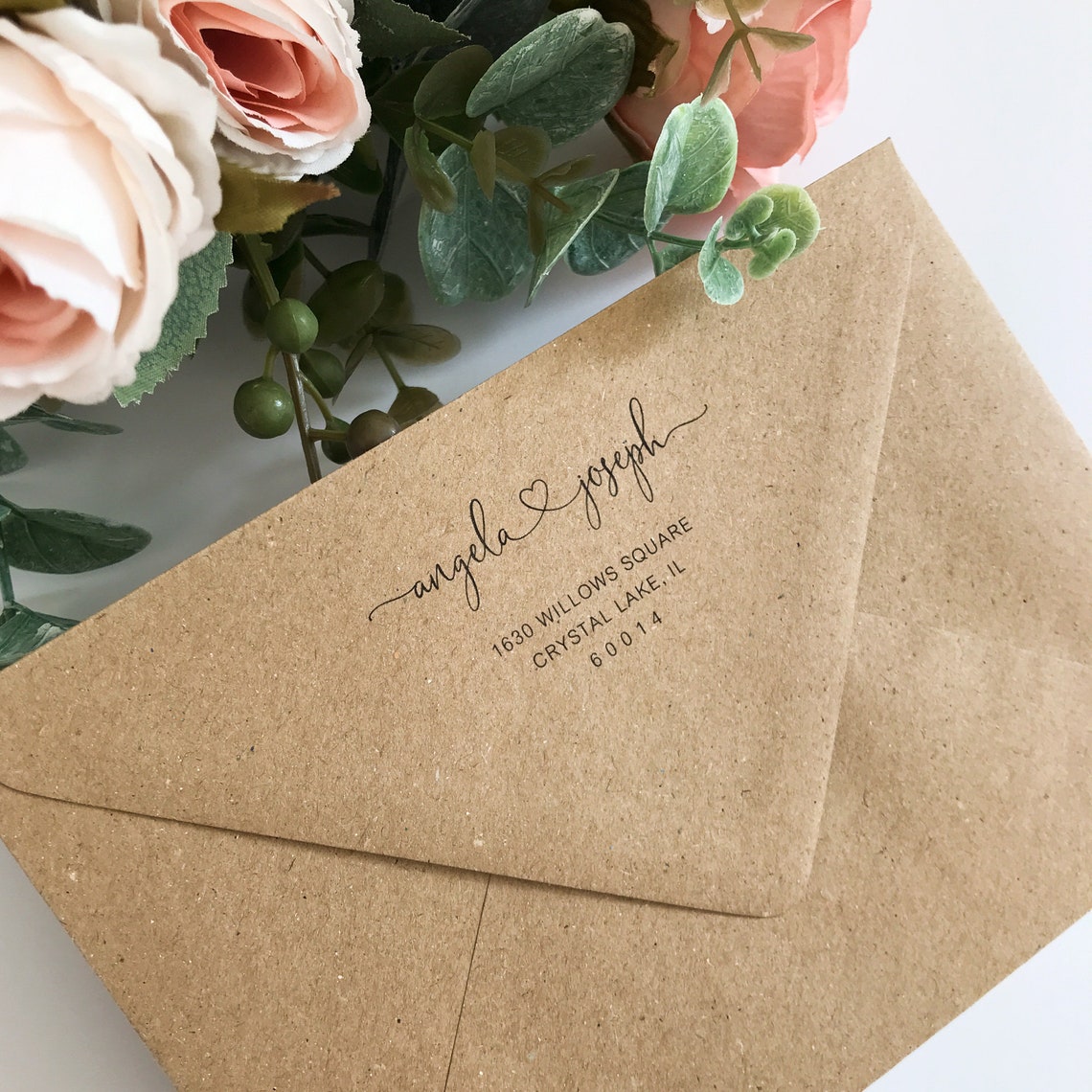 Envelope Return & Guest Address Printing Add On. Personalized Envelope ...