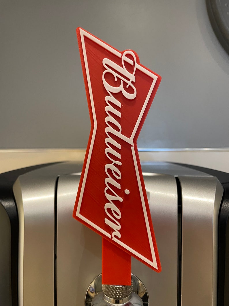 Budweiser Perfect Draft Pro 3d Printed Handle - Etsy