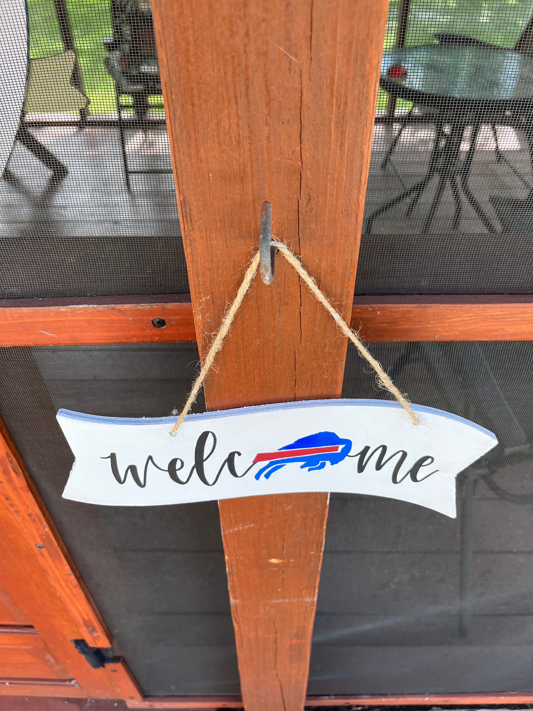 Buffalo Bills Sign Buffalo Bills Welcome Sign Buffalo - Etsy