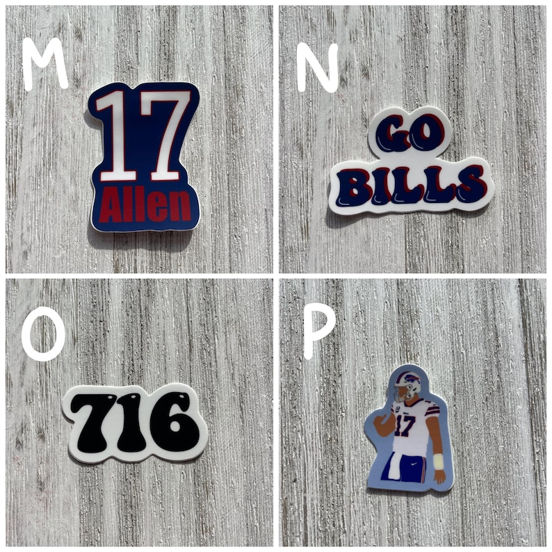 Buffalo Bills Stickers | Waterproof Bumper Sticker | Josh Allen 17 ...