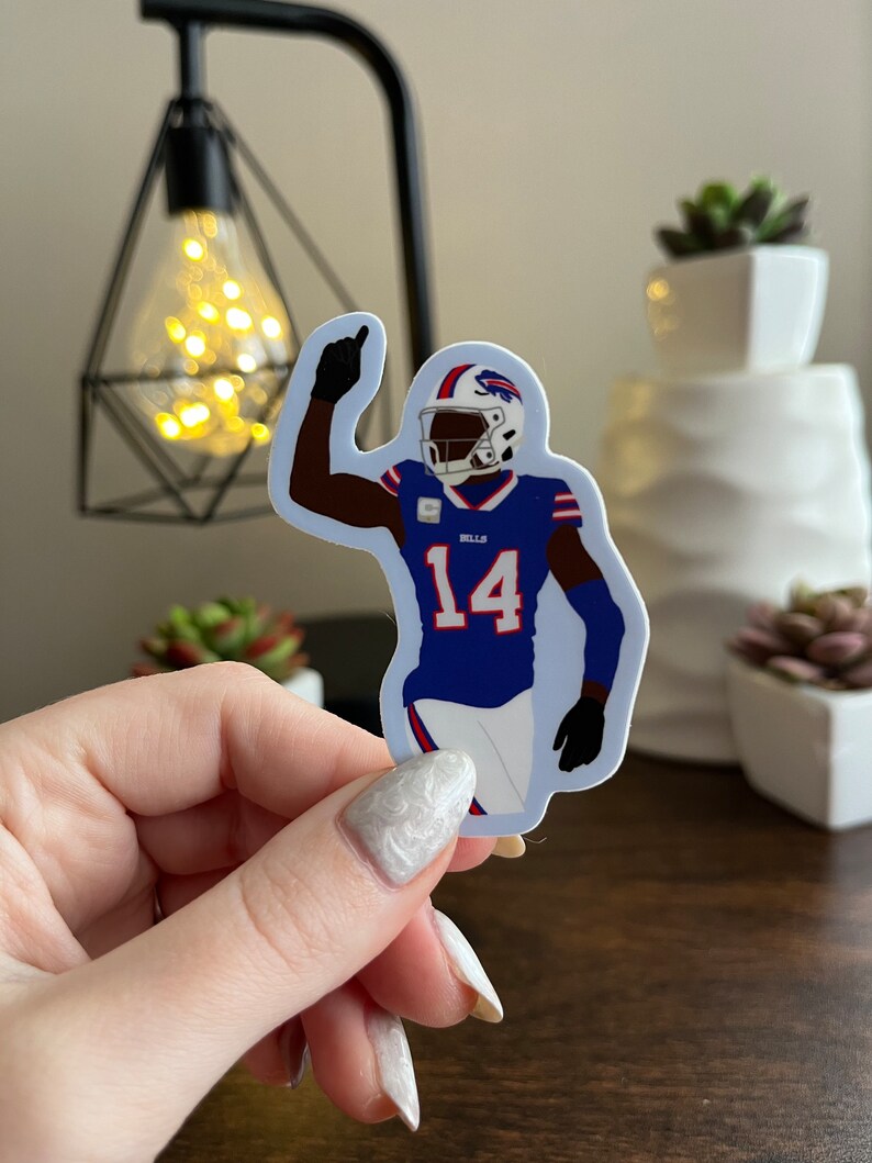 Buffalo Bills Football Stickers Buffalo Theme Waterproof Stickers Allen ...