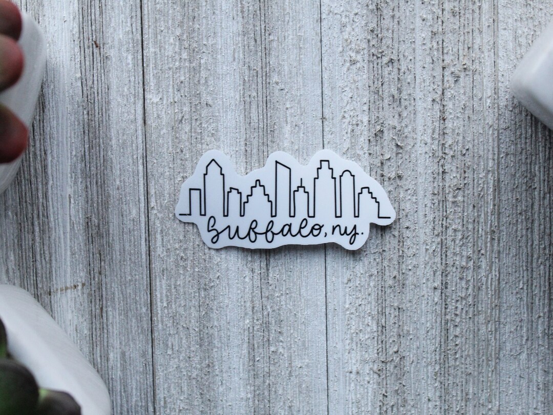 Buffalo Stickers | Buffalo Theme Stickers | Buffalo, NY Stickers ...