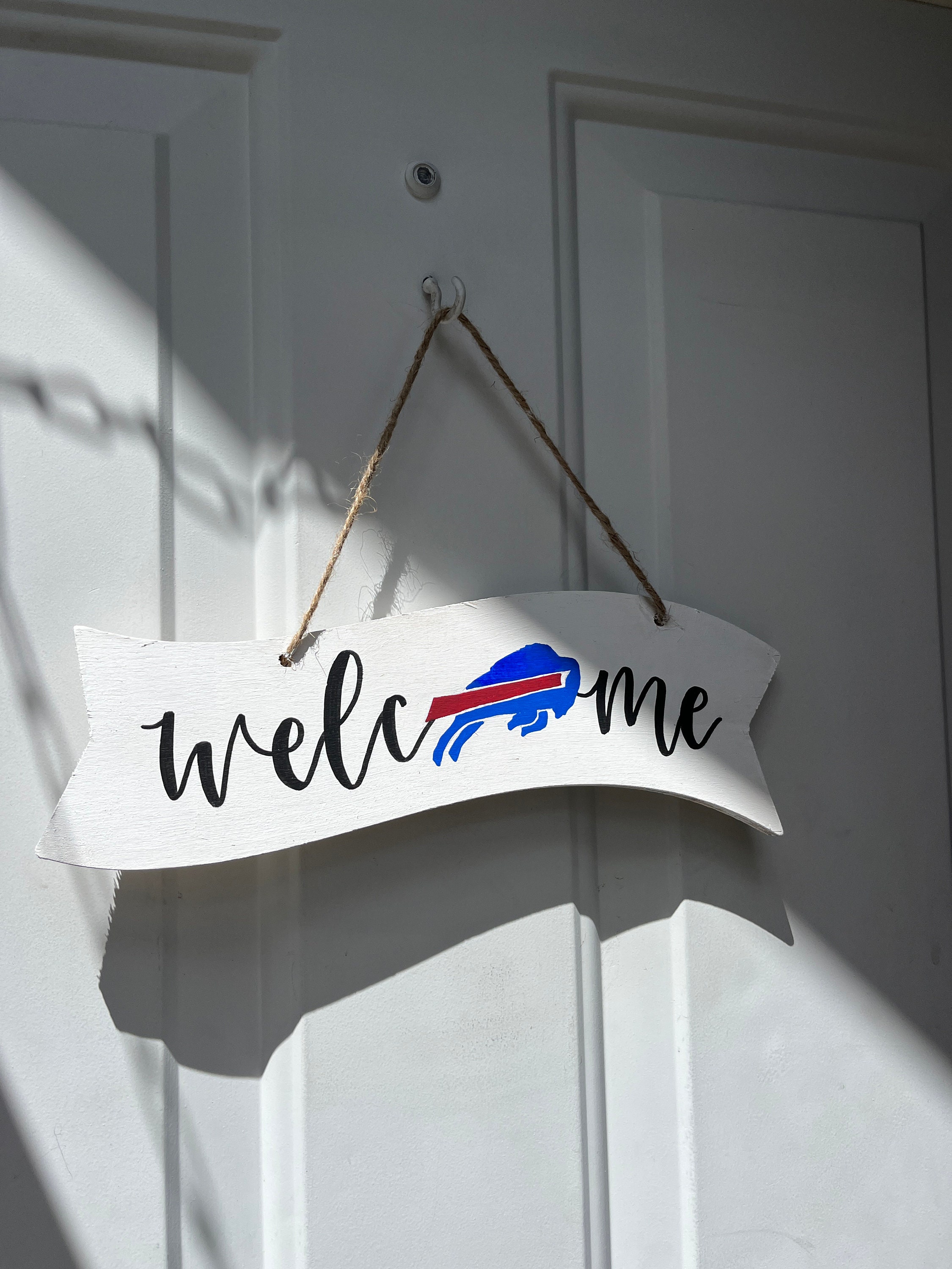 Buffalo Bills Sign Buffalo Bills Welcome Sign Buffalo - Etsy