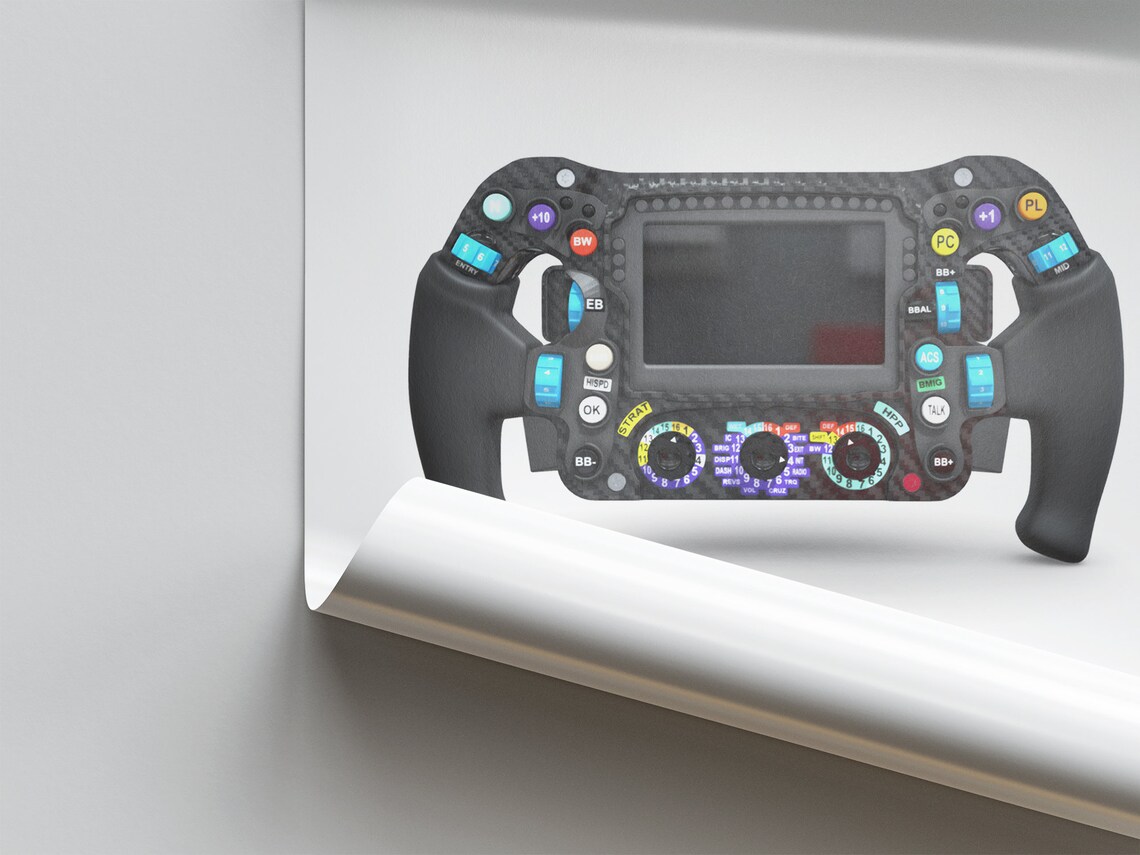 Lewis Hamilton, Mercedes F1 Wheel Poster, Mercedes Poster, Formula 1 ...