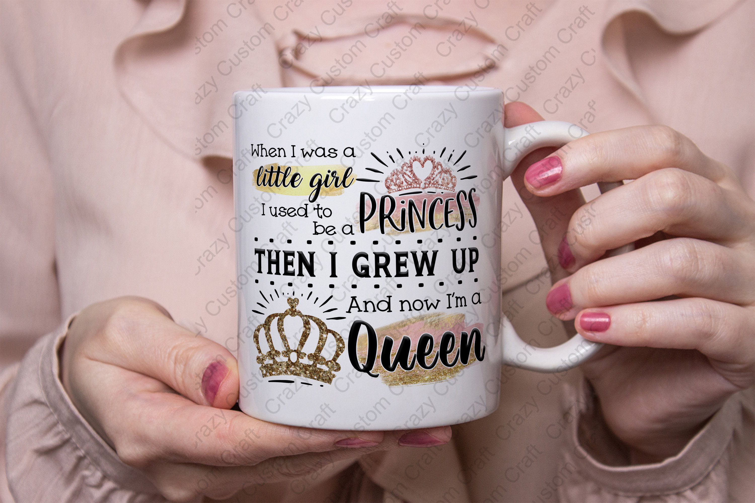Queen Mug Now I'm a Queen Gifts for Her Funny Gift - Etsy UK