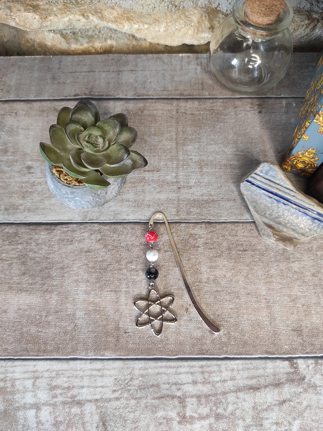 Atom Bookmark, Big Bang Theory Inspiration - Etsy UK