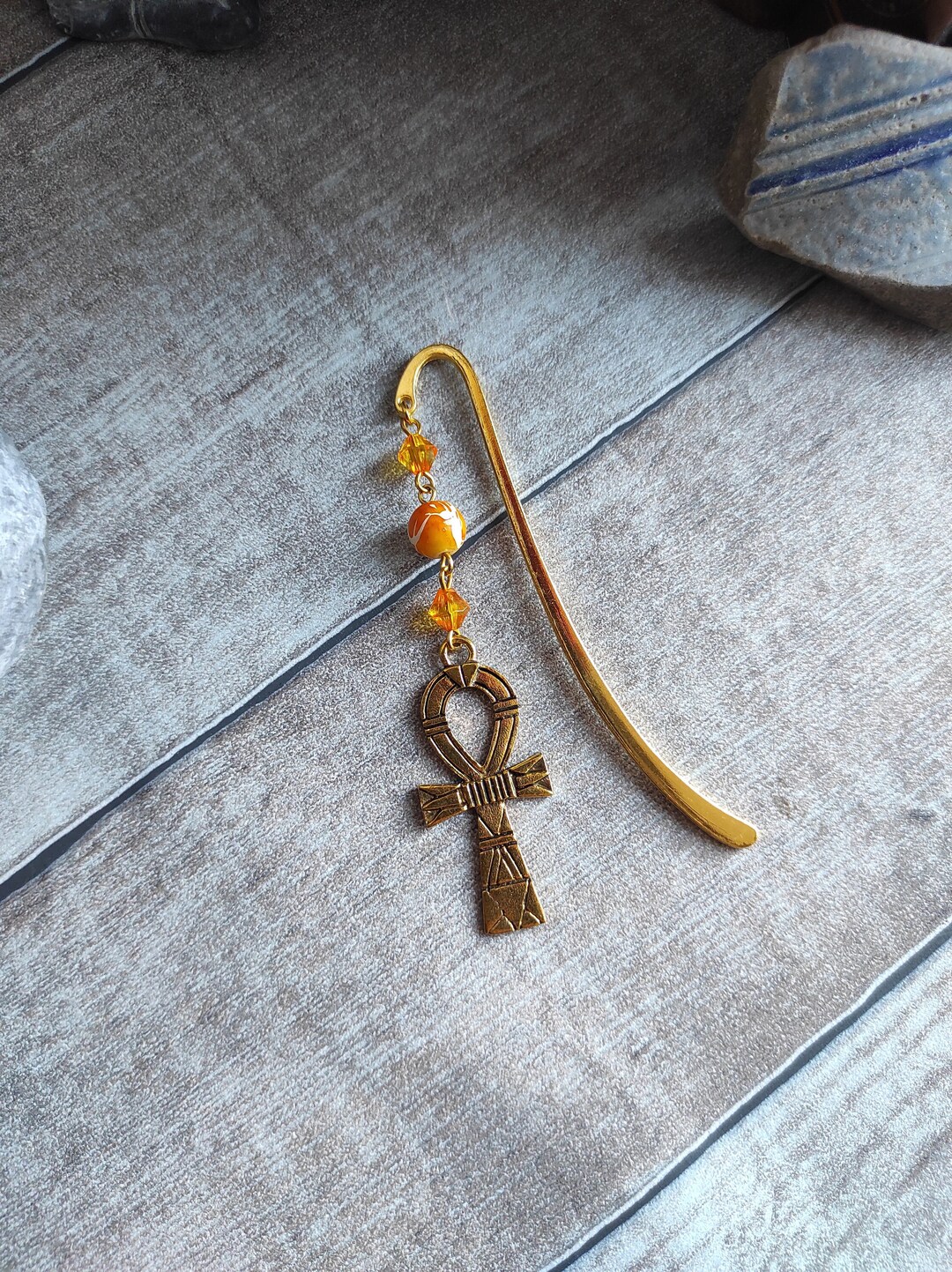 Ankh Bookmark, Key of Life, Egyptian Cross, Egypt, Ansate Cross - Etsy