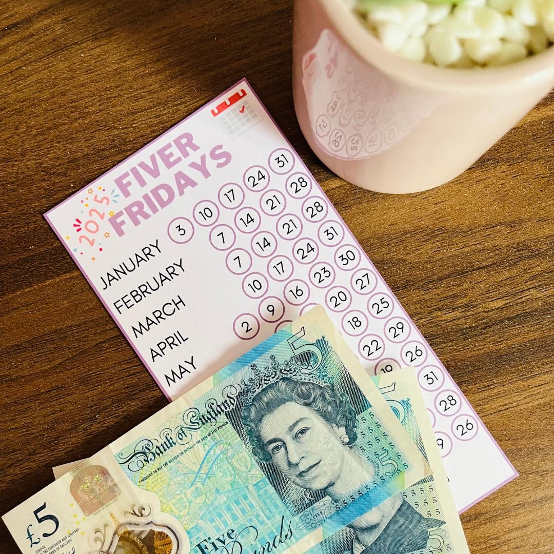 Fiver Fridays Savings Challenge | Low Budget Savings Challenge, Cash ...